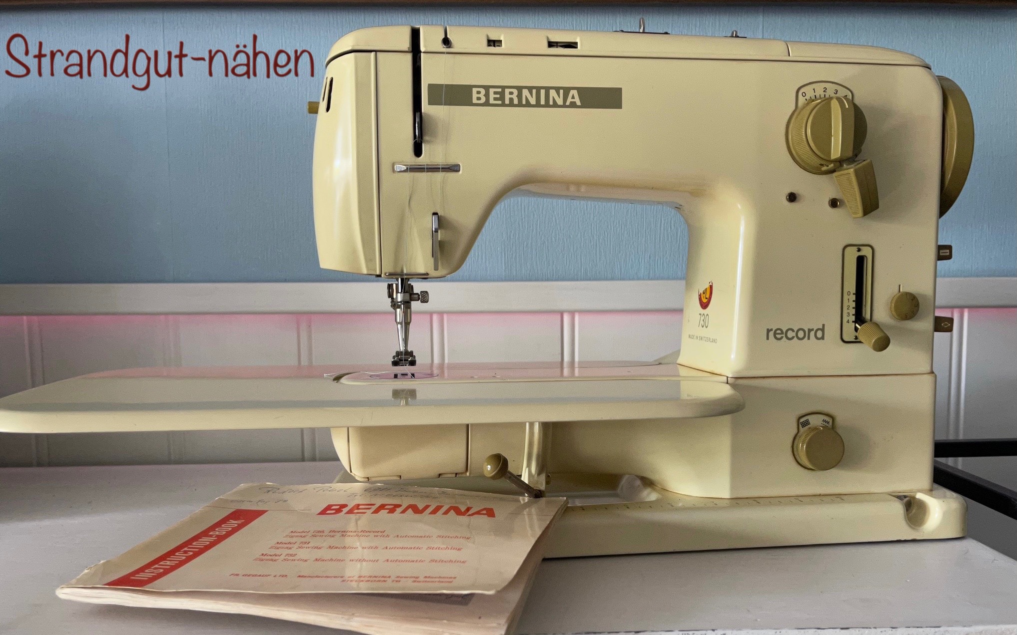 Bernina record 730 - Strandnähgut